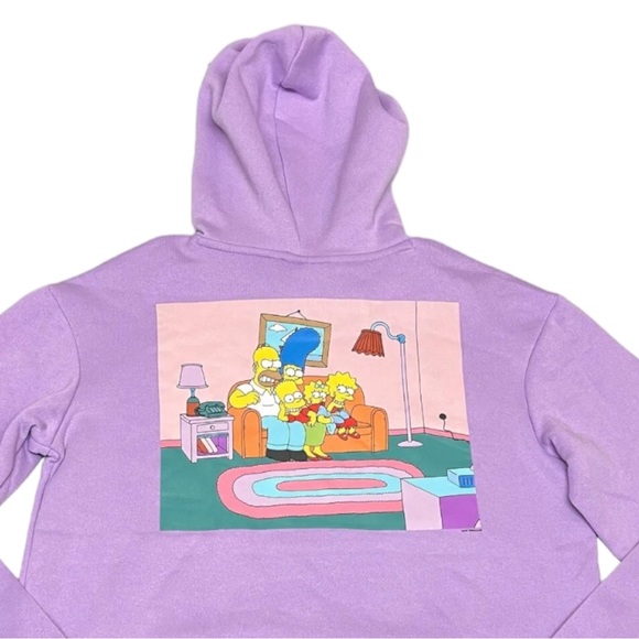 Simpsons | Shirts | The Simpsons Mens M Hoodie Portrait Bart Homer ...